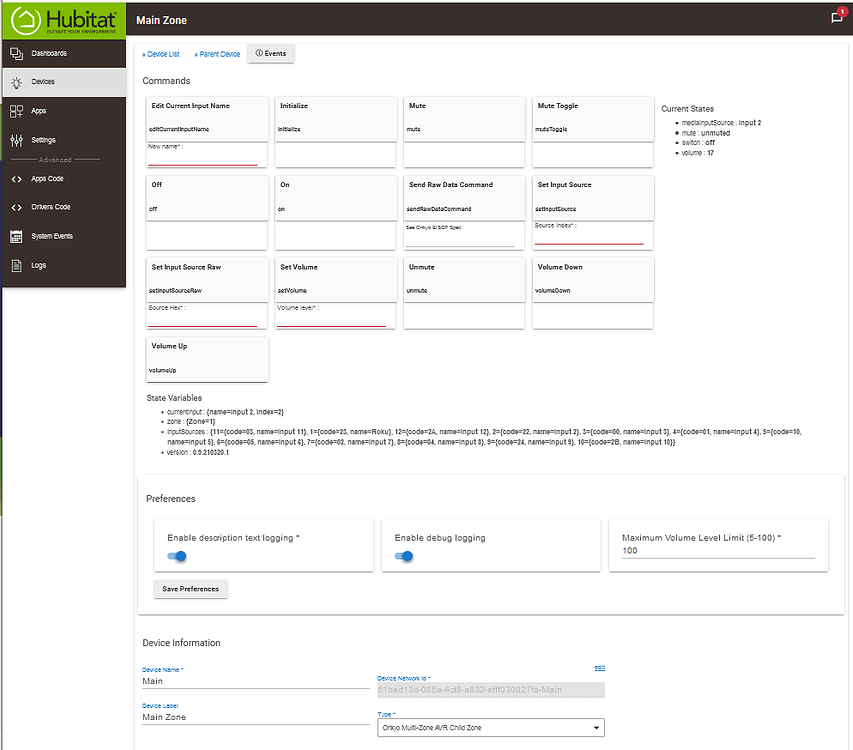 [RELEASE] Onkyo Multi-Zone AVR Driver - ⚙️ Custom Apps and Drivers ...