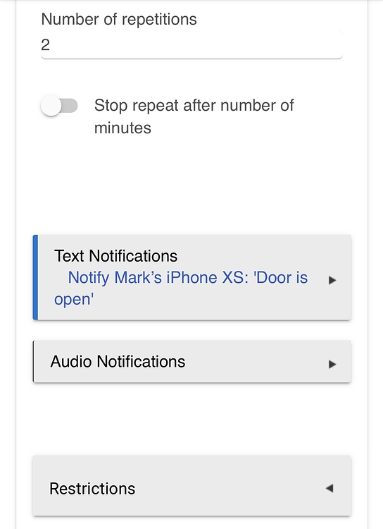 Notifications - Feature Requests - Hubitat