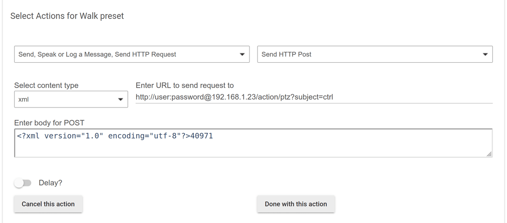 Help with HTTP POST of XML from Rule Machine? - All things Rule Machine - Hubitat