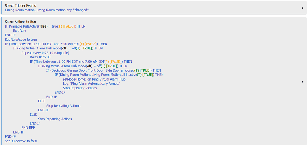 Rule Help - All things Rule Machine - Hubitat