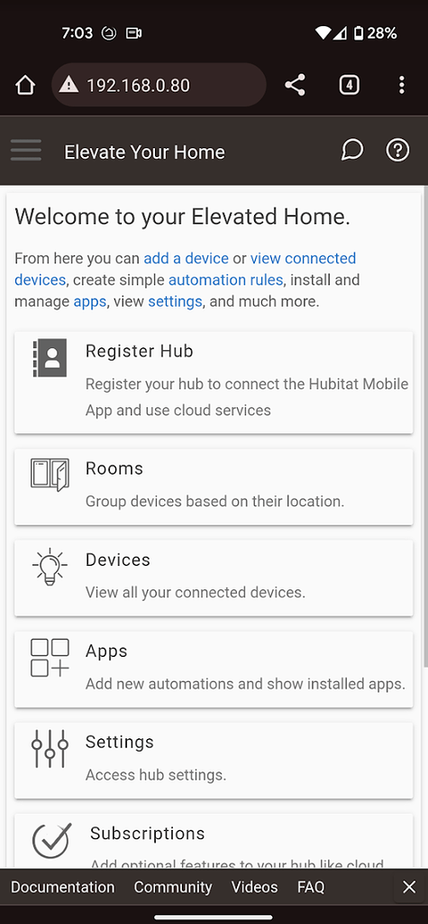 Add hub name to browser tab / pages - Feature Requests - Hubitat