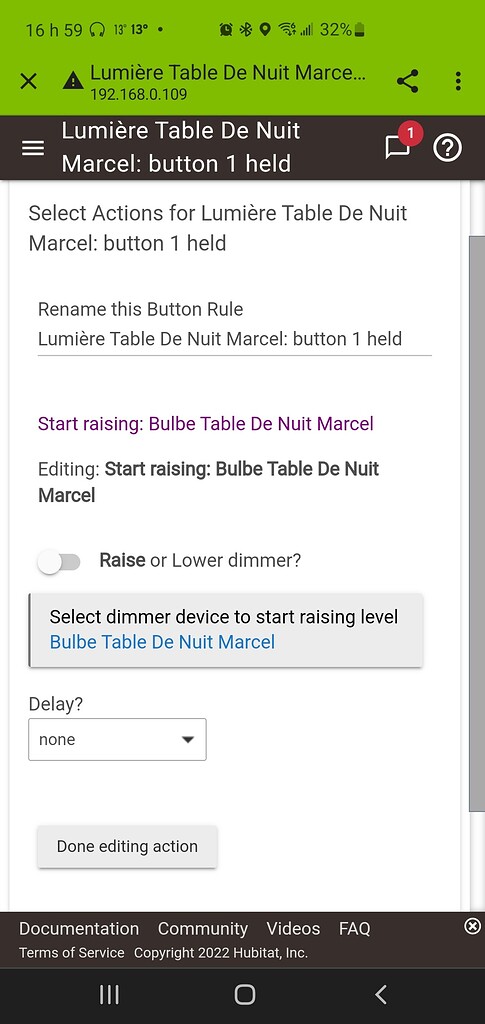 Button Controler 5.1 dimming bulb question - Built-in Apps - Hubitat