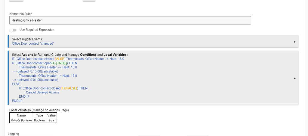 Delayed Action - 📐 Rule Machine® - Hubitat