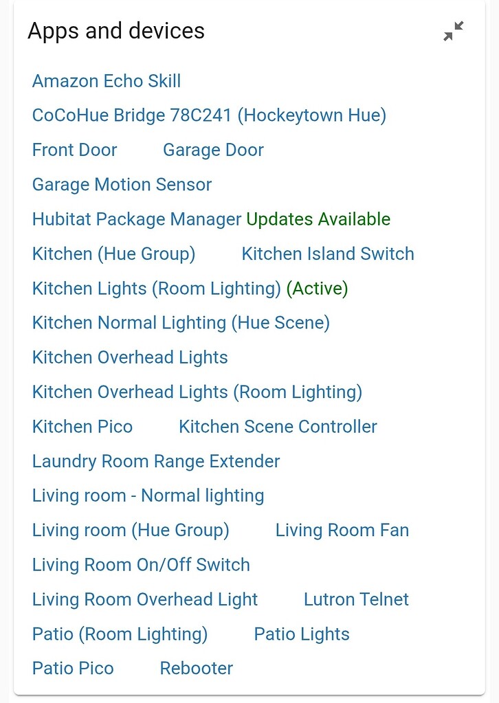 All my devices disappeared! - Devices - Hubitat