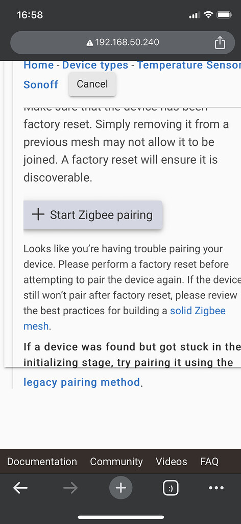 SNZB-02 (Sonoff Temp Humidity Sensor), detected by HE but cannot ... SNZB-02 (Sonoff Temp Humidity Sensor), detected by HE but cannot ...