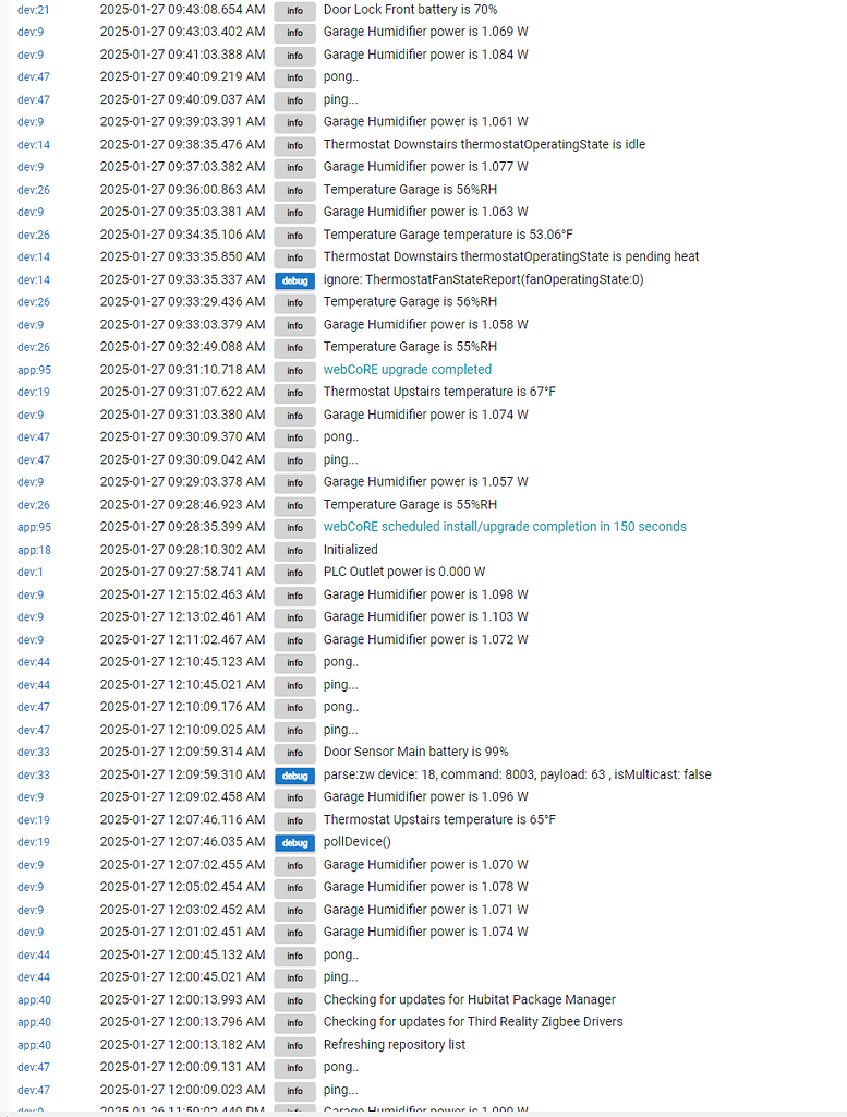 Reoccurring database corruption - 🛎️ Get Help - Hubitat