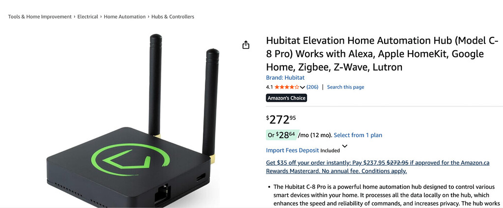 Thank You, Canada! Hubitat is now Amazon’s Choice for Smart Home Hubs 🍁 - Why Hubitat Elevation ...