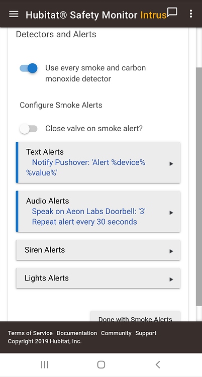HSM and Sirens or Chimes - Feature Requests - Hubitat