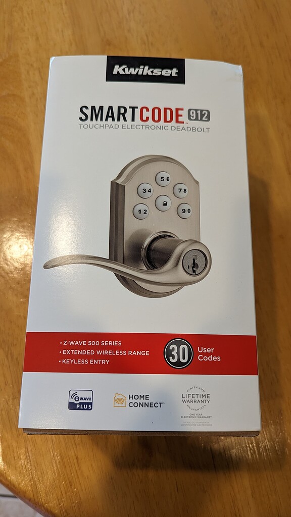 For Sale: Kwikset SmartCode 912 - 💬 Lounge - Hubitat