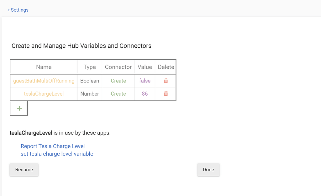 Hub variable page not working - Apps - Hubitat