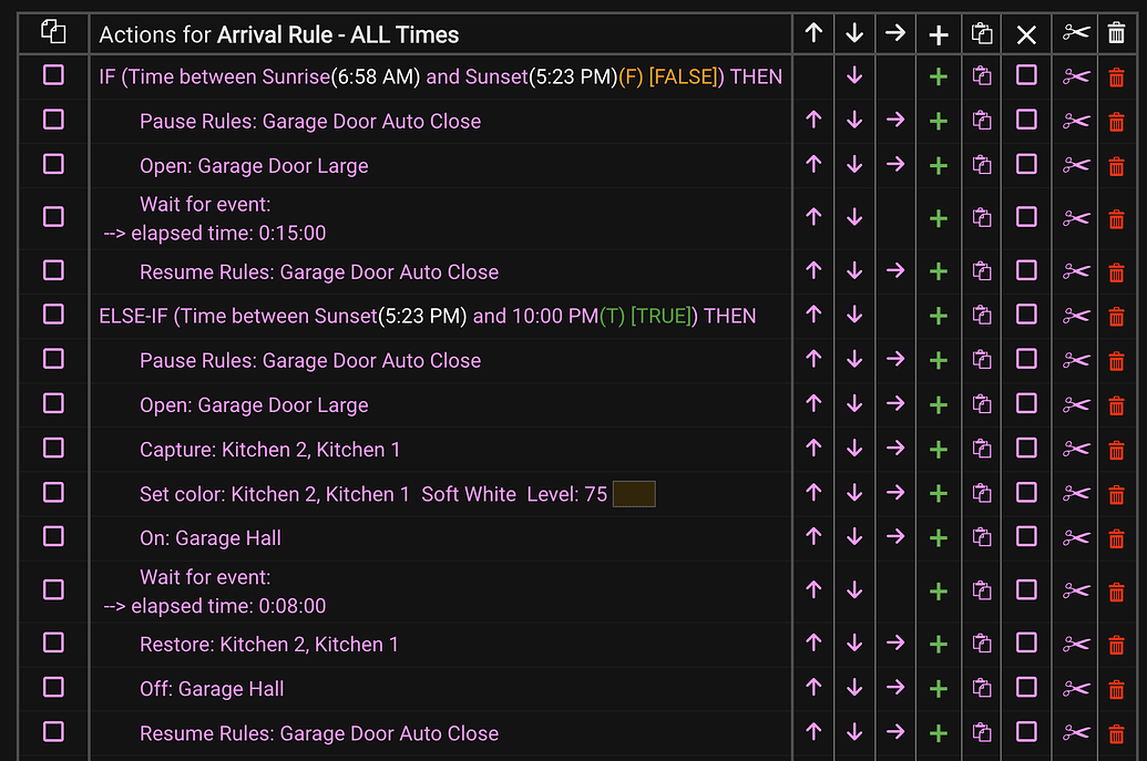 Using " Pause Rule" Correctly - 📐 Rule Machine® - Hubitat