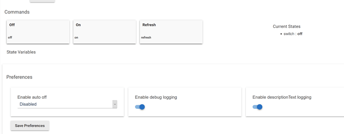 Virtual Switches - Get Help - Hubitat