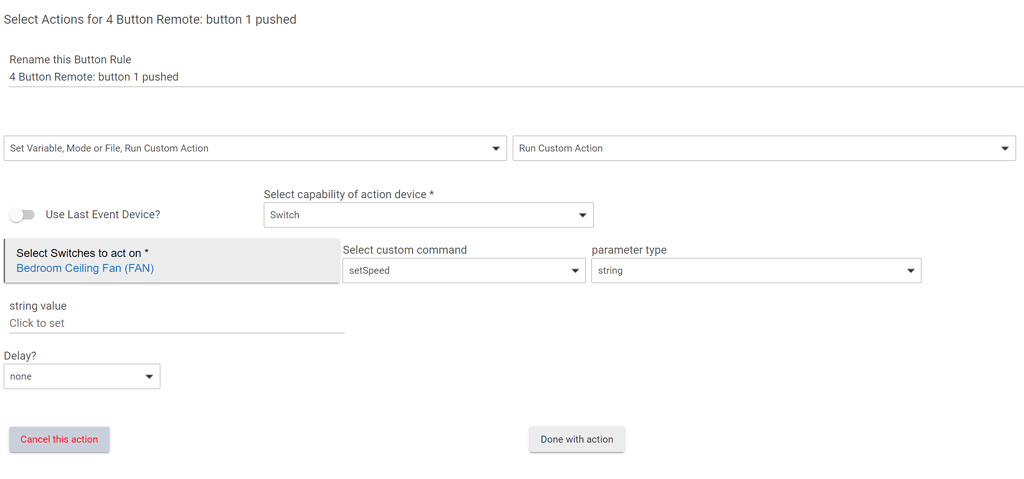 Rule Machine\Button Controller does not allow the use of variables for text fields - 🛎️ Get Help ...