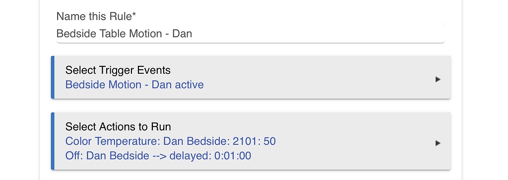 Basic Lighting Rule - delay activating? - 📐 Rule Machine® - Hubitat