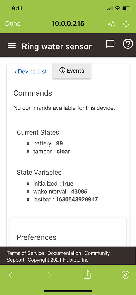 Help with Ring Flood/Freeze sensor - 🛎️ Get Help - Hubitat