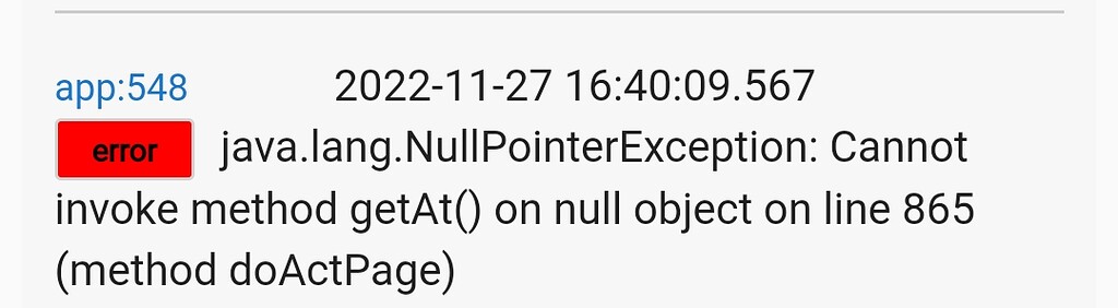 Button controller Error - Built-in Apps - Hubitat
