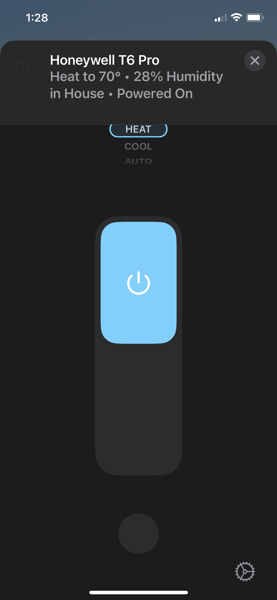 Why new switch and button appear on thermostat when using integrated ...