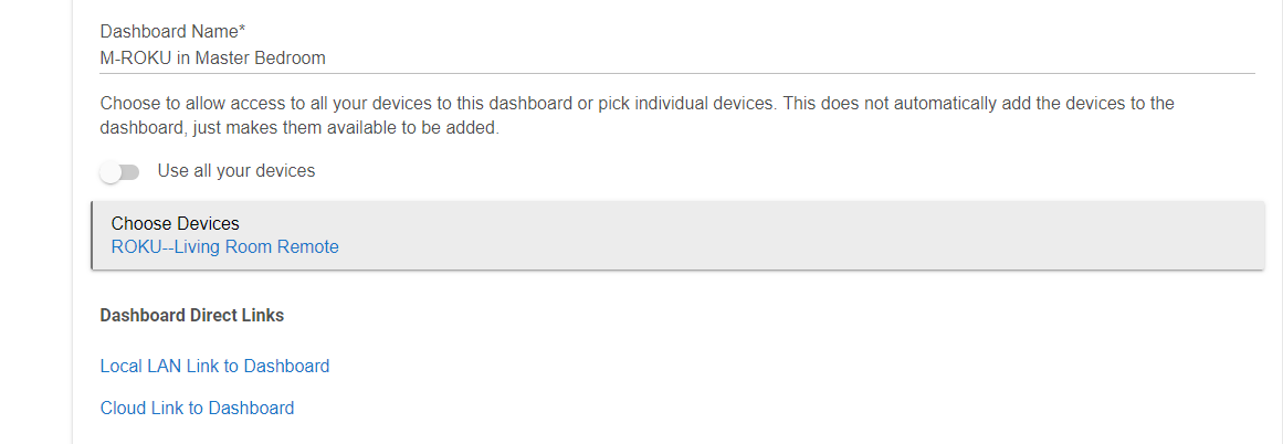 Dashboard template to run rule - Feature Requests - Hubitat