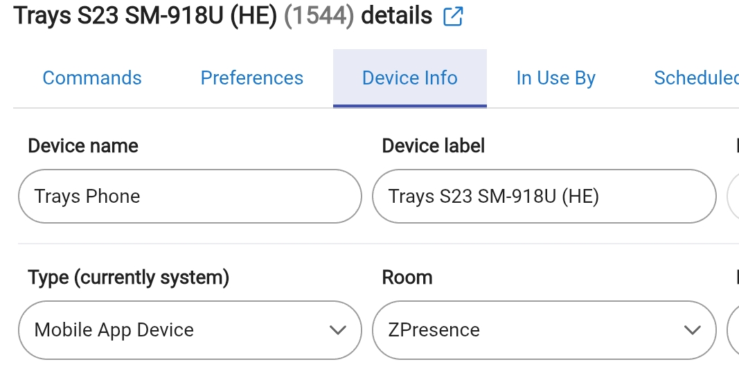 Changing Phones; App Doesn't Allow Device Selection - Devices - Hubitat