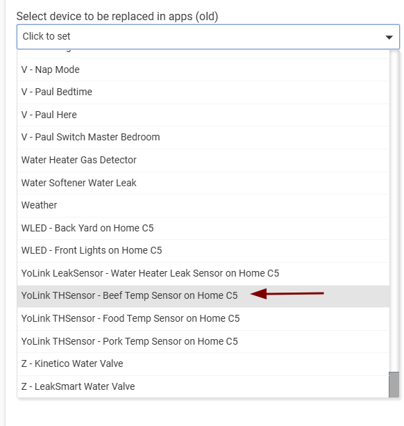 Swap Devices - 🛎️ Get Help - Hubitat