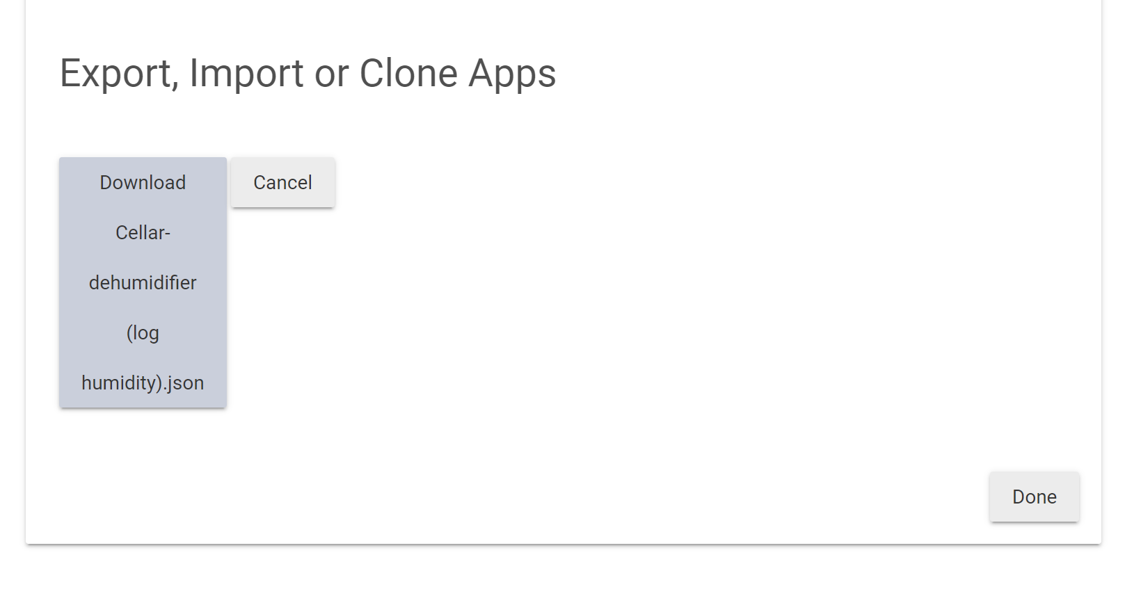 Error using Import - Apps - Hubitat