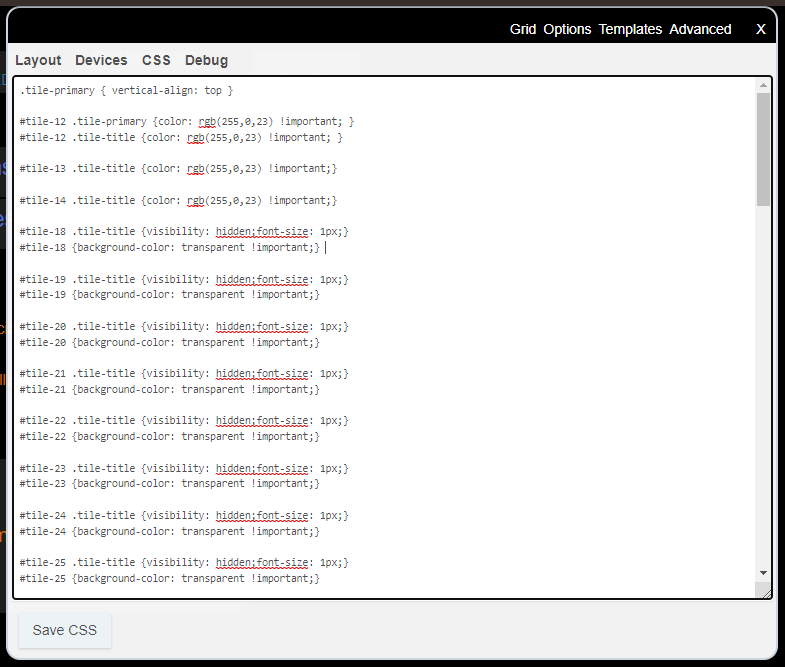[2.3.0.113 C7] - CSS Editing for a Dashboard - Apps - Hubitat