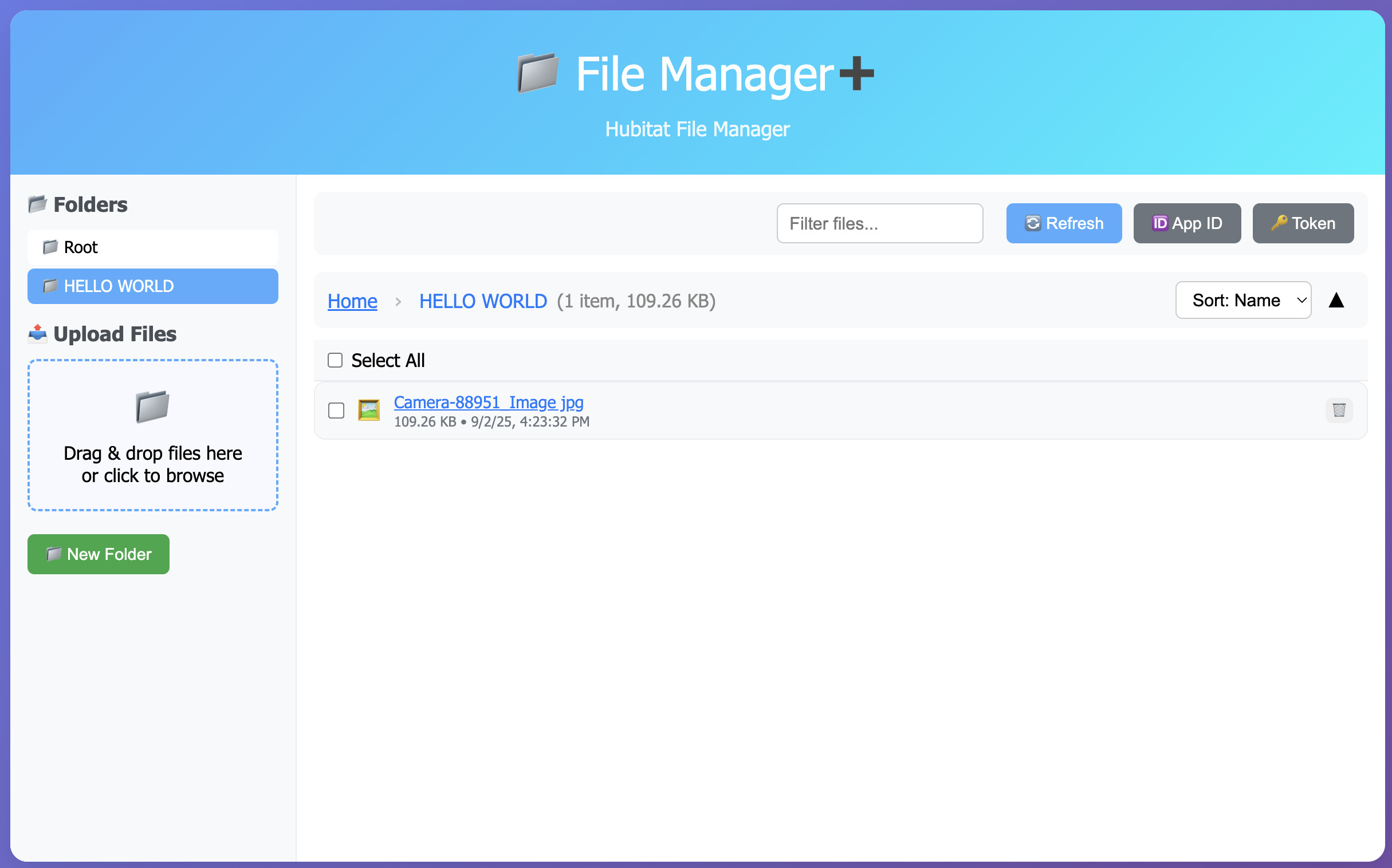 File Manager+ (BETA) - ⚙️ Custom Apps and Drivers - Hubitat