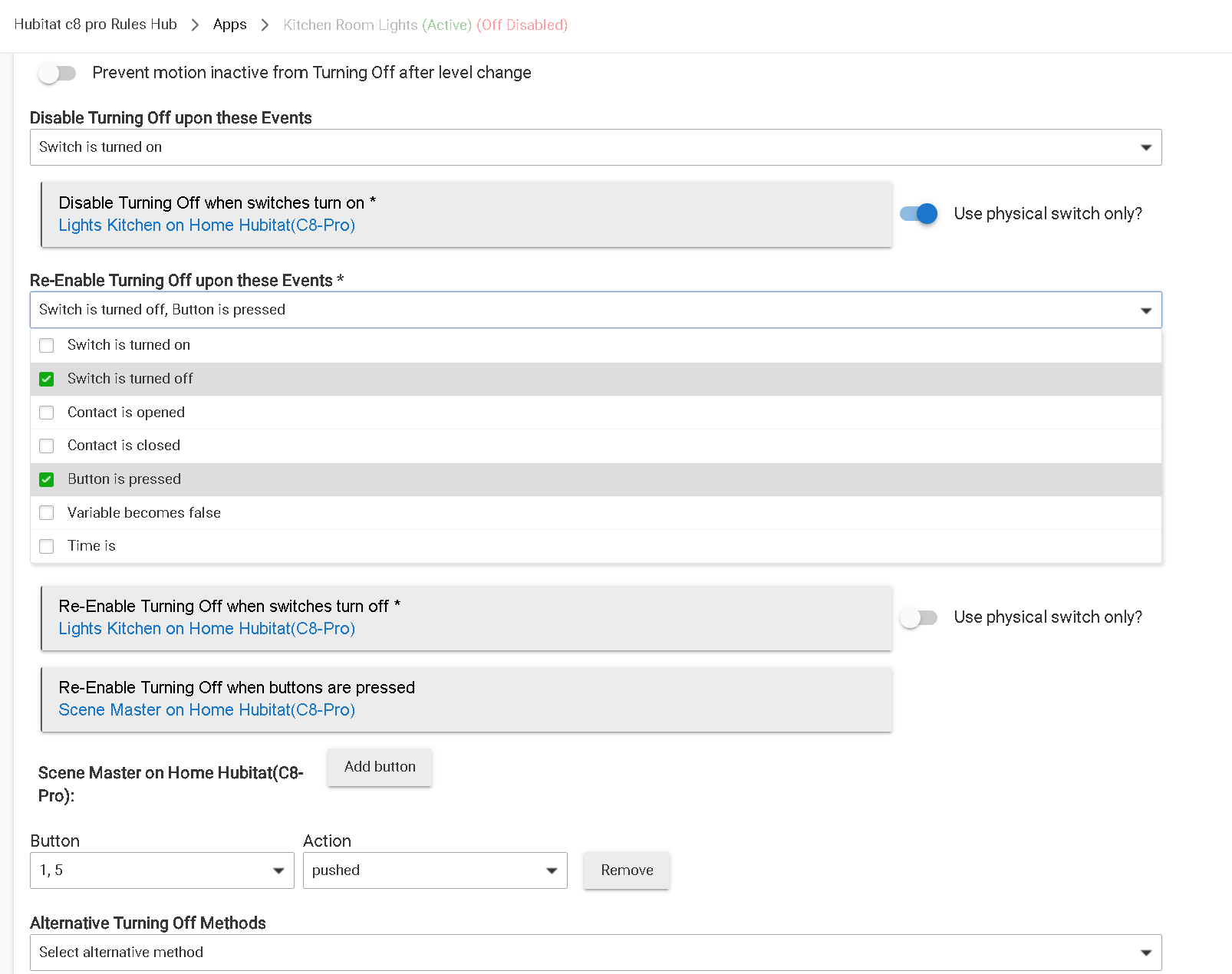 Room lighting feature request - Apps - Hubitat