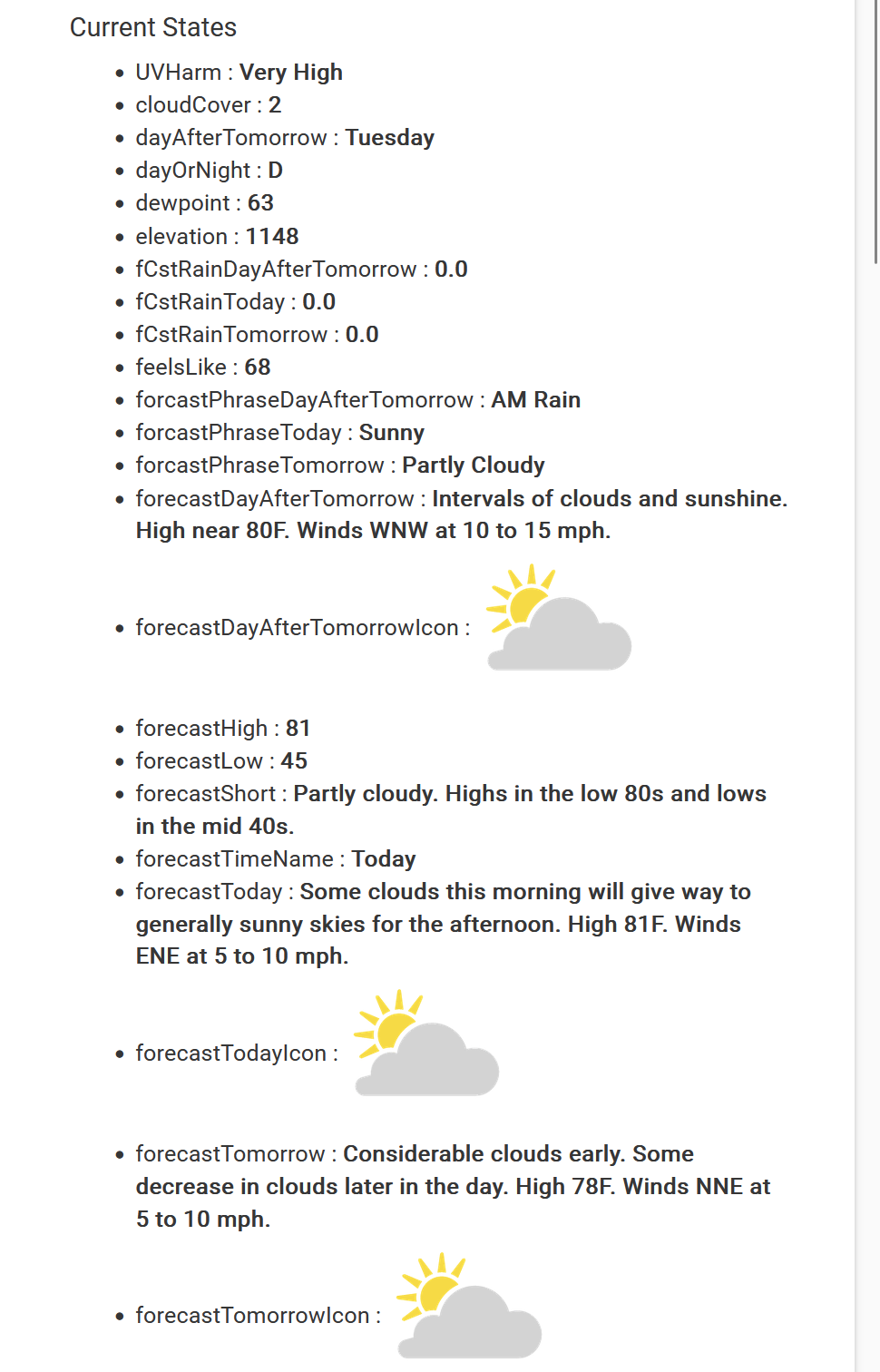 Rain forecast and Open Weather app - Apps - Hubitat