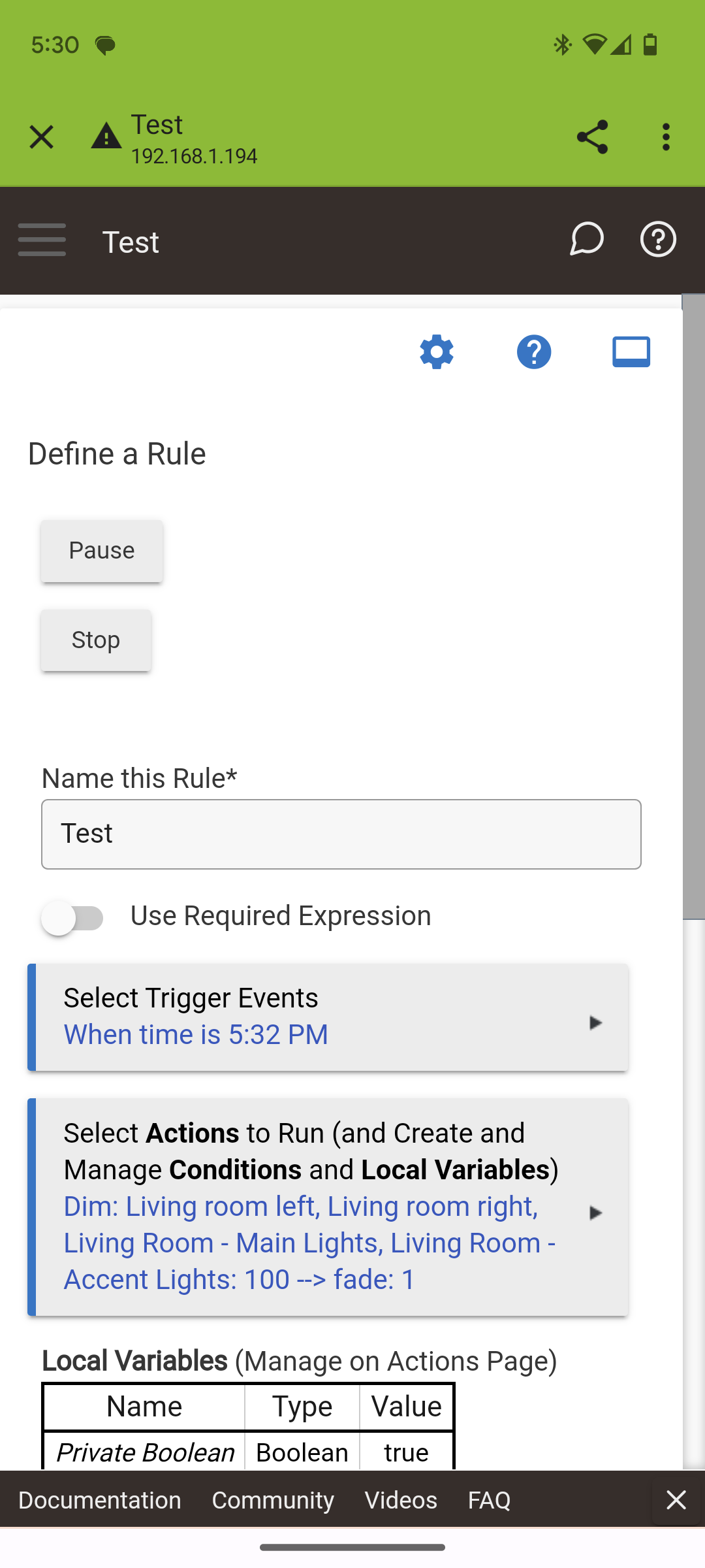 Migrated from c7 to c8 and time triggers stopped working - 🛎️ Get Help - Hubitat
