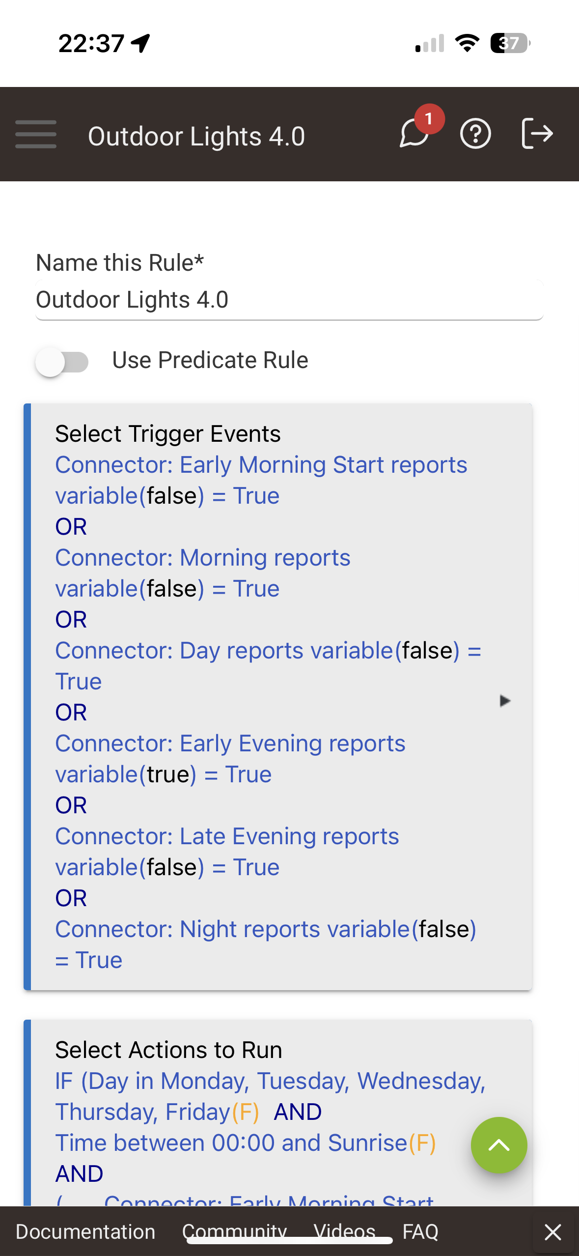 Global Variable 🛎️ Get Help Hubitat