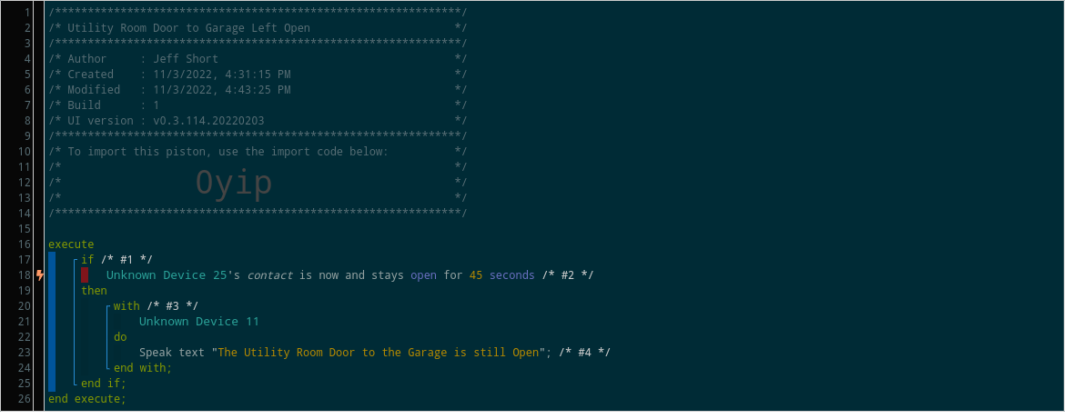 WebCoRE Piston help - webCore - Hubitat