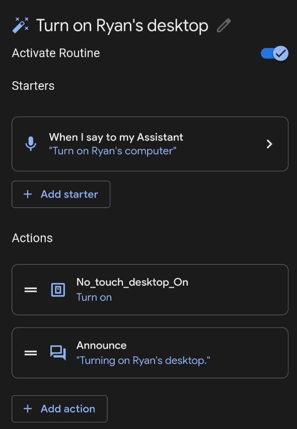 Get a simple custom switch recognized by Google Home - Integrations - Hubitat