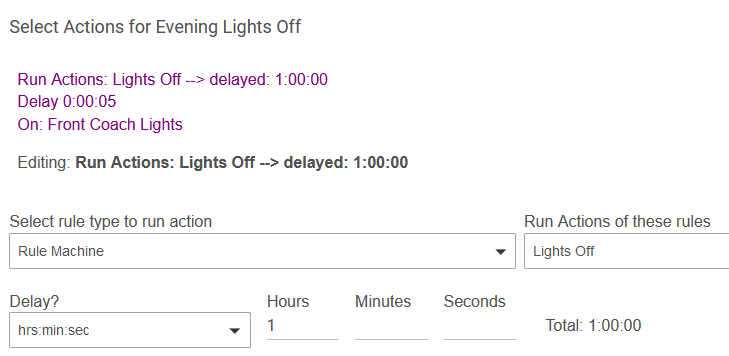 Rule Machine Action Delay Before or After? - 📐 Rule Machine® - Hubitat