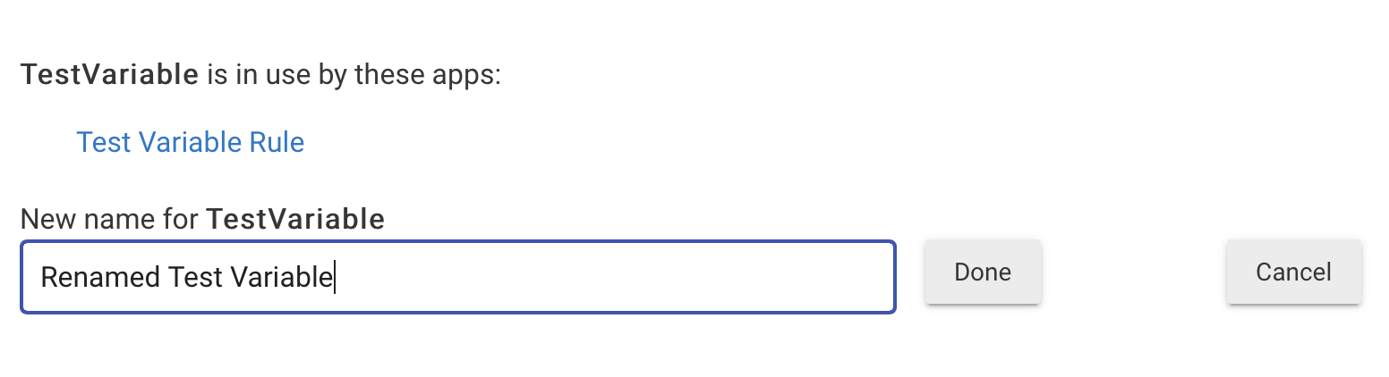 Hub Variable Rename Bug - 📢 Feedback - Hubitat