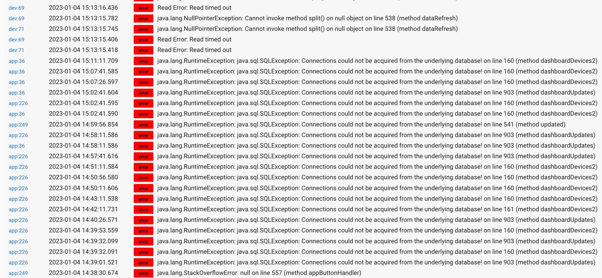 [BUG REPORT] stack overflow creating a new thermostat controller - Apps - Hubitat