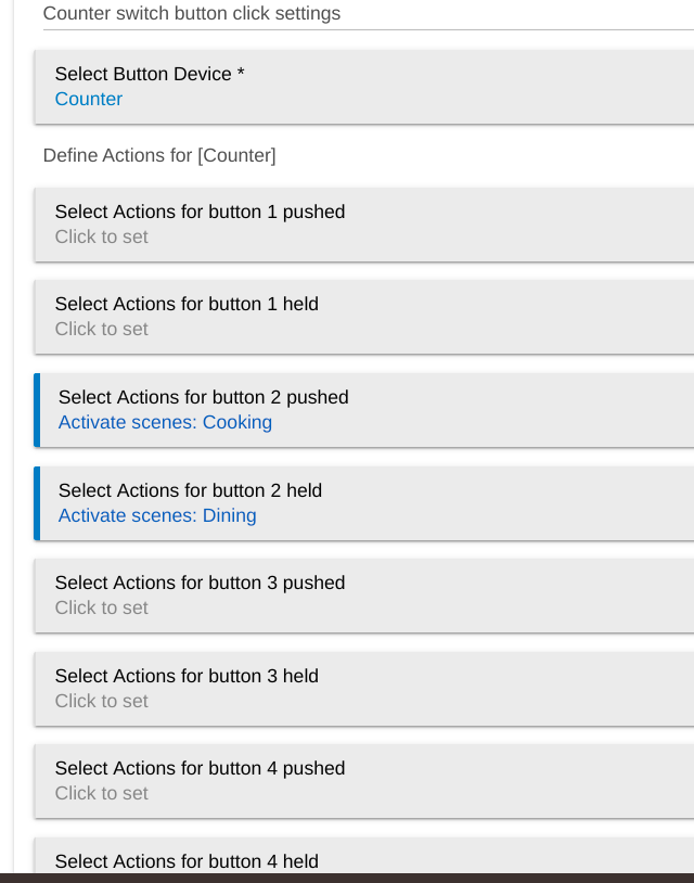 Looking for example rules for Inovelli switches - 🎬 Get Started - Hubitat