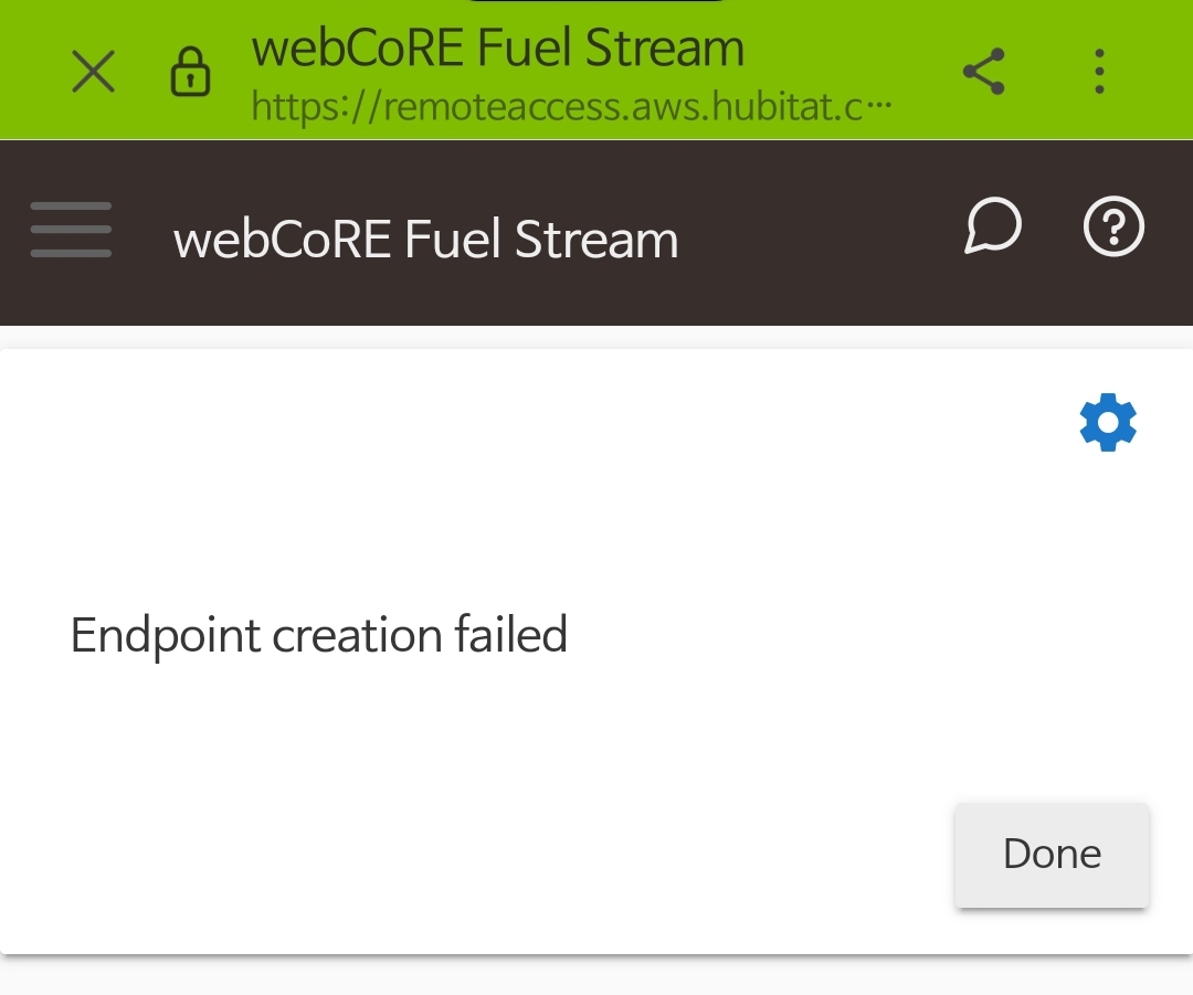 WebCore Graph Oauth failed? - webCore - Hubitat