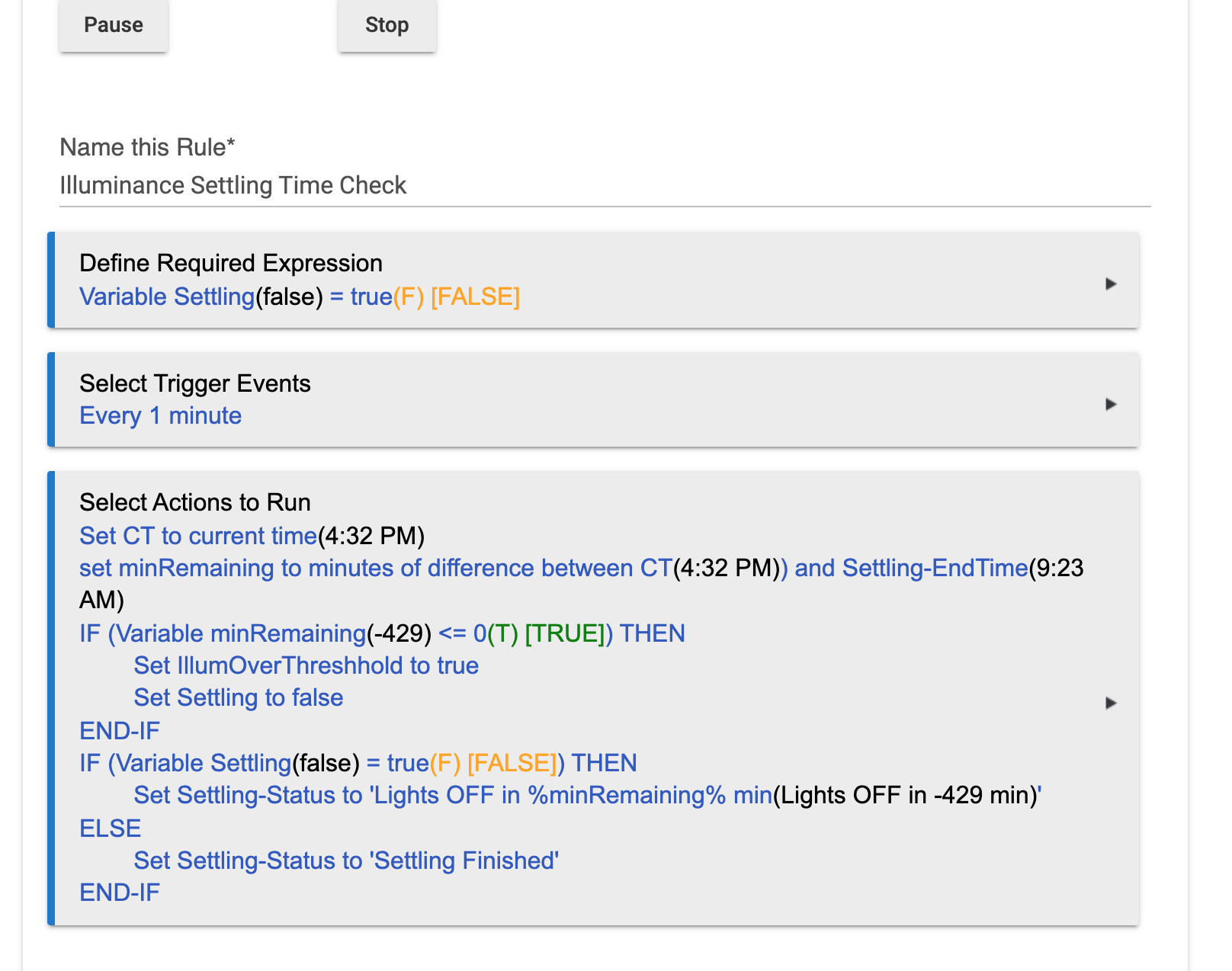 Required Expression using boolean - 📐 Rule Machine® - Hubitat