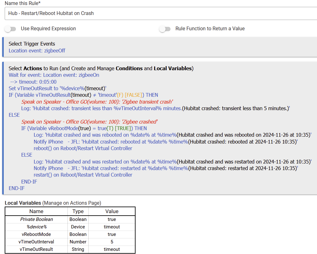 Zigbee goes offline then online for 5 seconds about 4 times per hour - 🛎️ Get Help - Hubitat