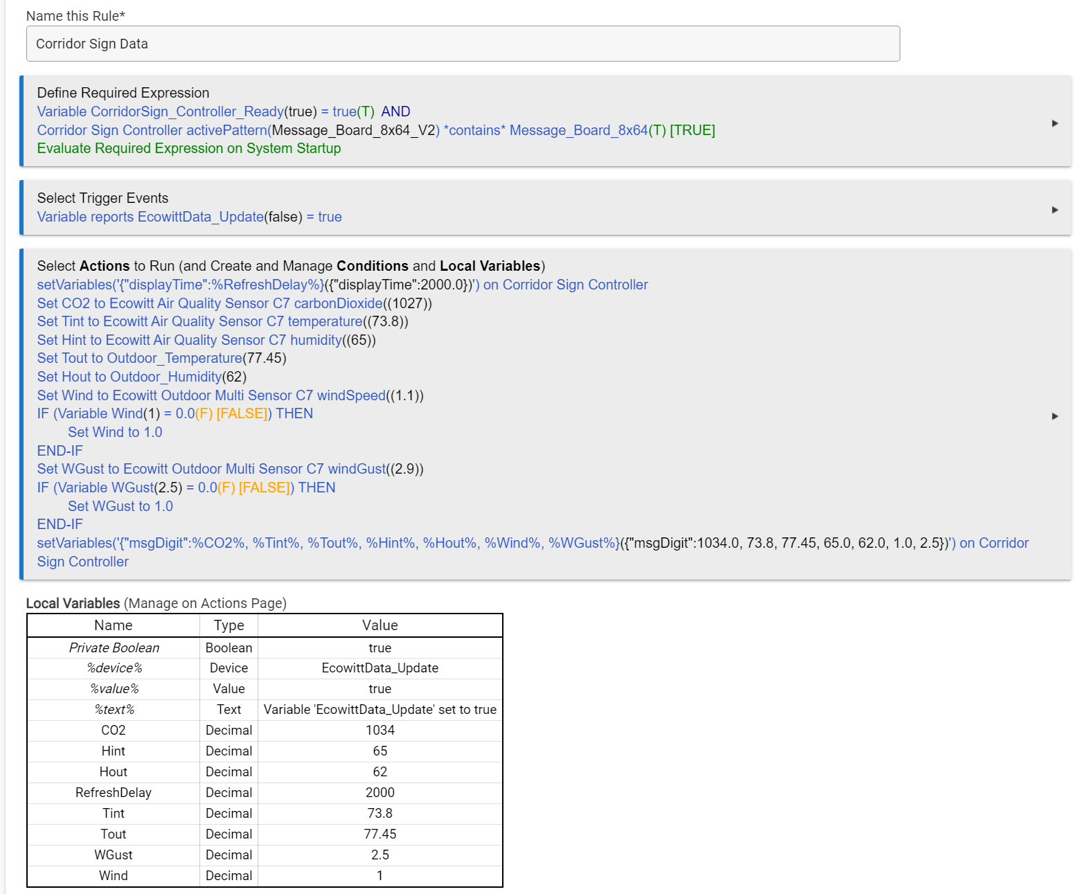 Ecowitt Integration - Custom Drivers - Hubitat