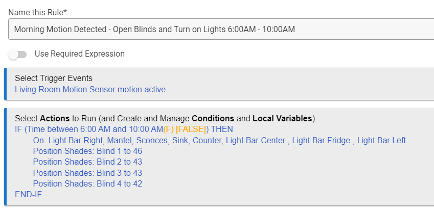Suspend Motion Sensor After Triggered 🛎️ Get Help Hubitat