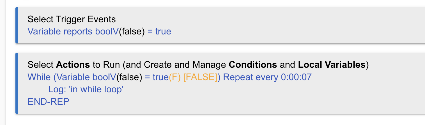 Setting A Hub Variable Value That Controls A Loop Does Not Work