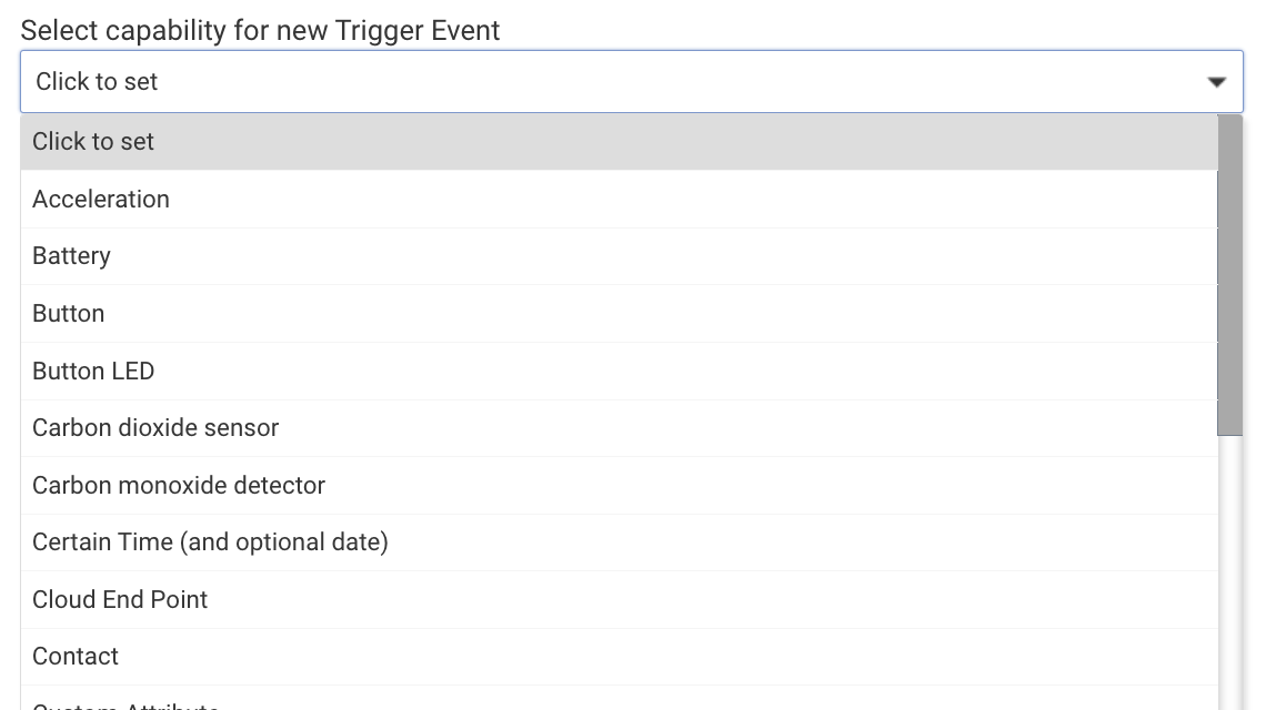 Feature request: add missing capabilities for action device - 📐 Rule Machine® - Hubitat