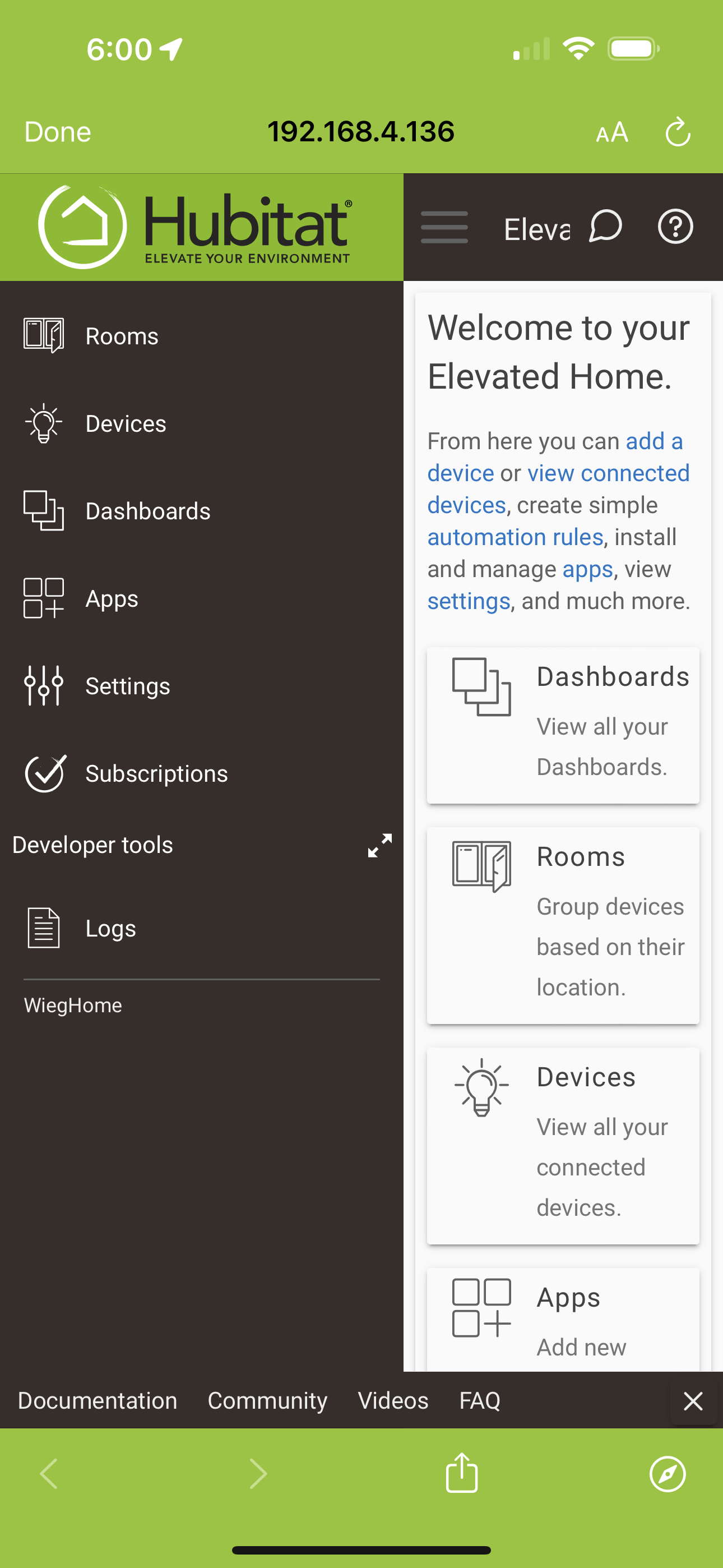 Where to write Info messages to a general log? - webCore - Hubitat