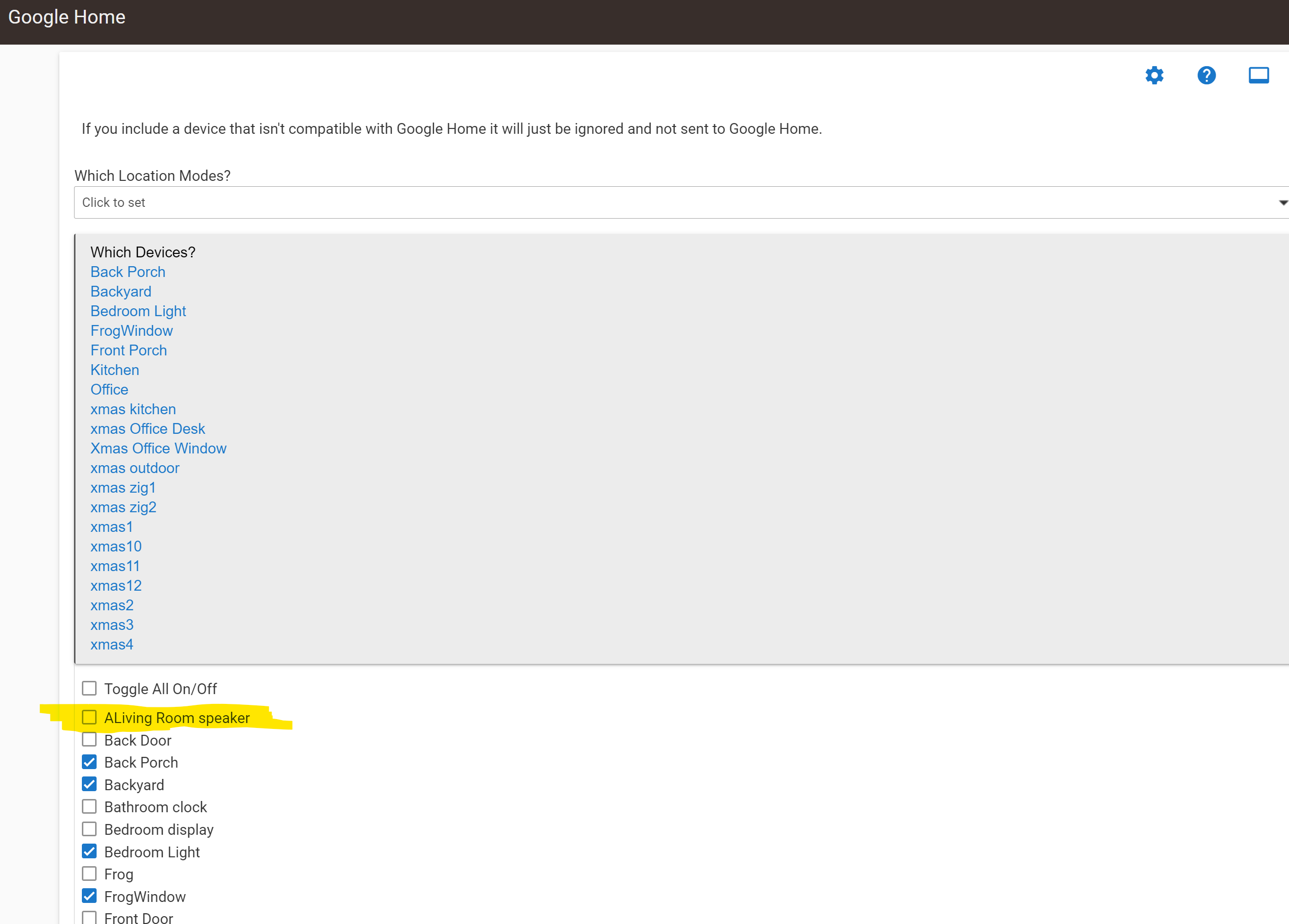 Renamed some Google Home devices, how do I update Hubitat to see the new names? - Devices - Hubitat
