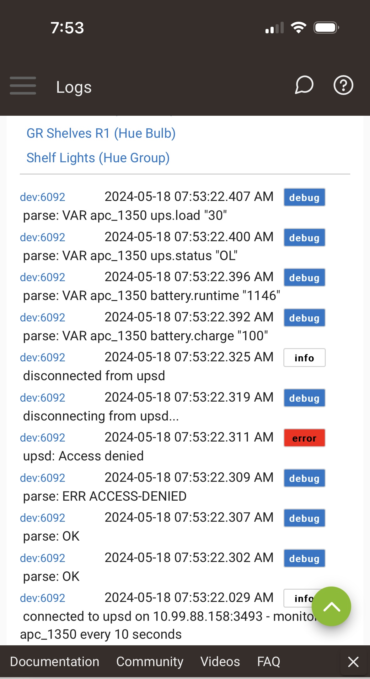 [RELEASE] Network UPS Tools (NUT) monitor and shutdown controller (upsmon) - Page 6 - Code Share ...