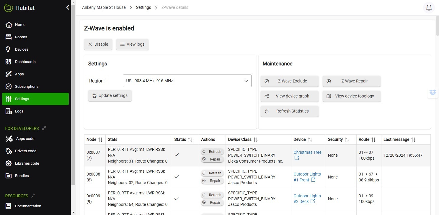 C7 (Zwave?) Issues - 🛎️ Get Help - Hubitat