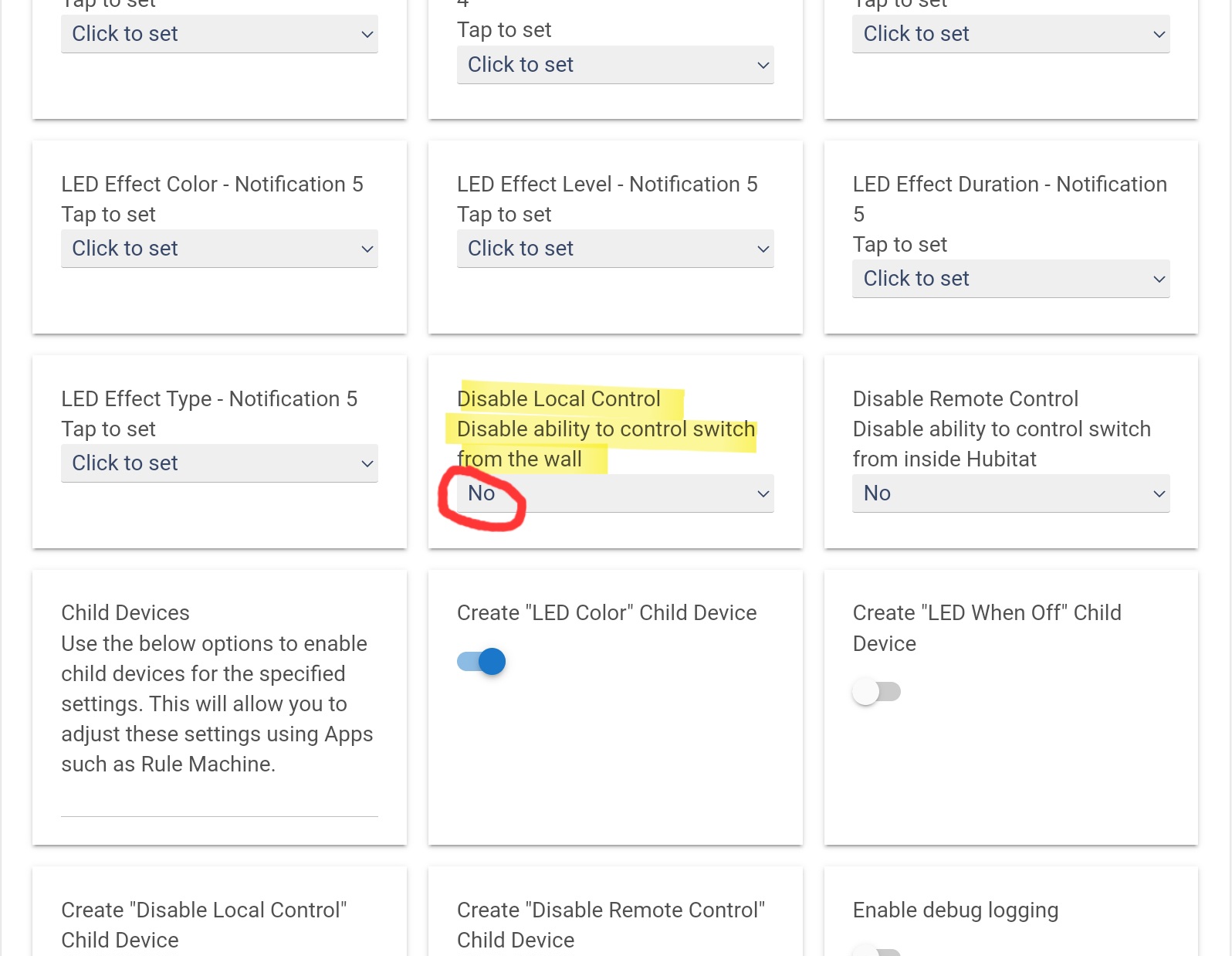 Inovelli Switch works in app, not physical - Devices - Hubitat