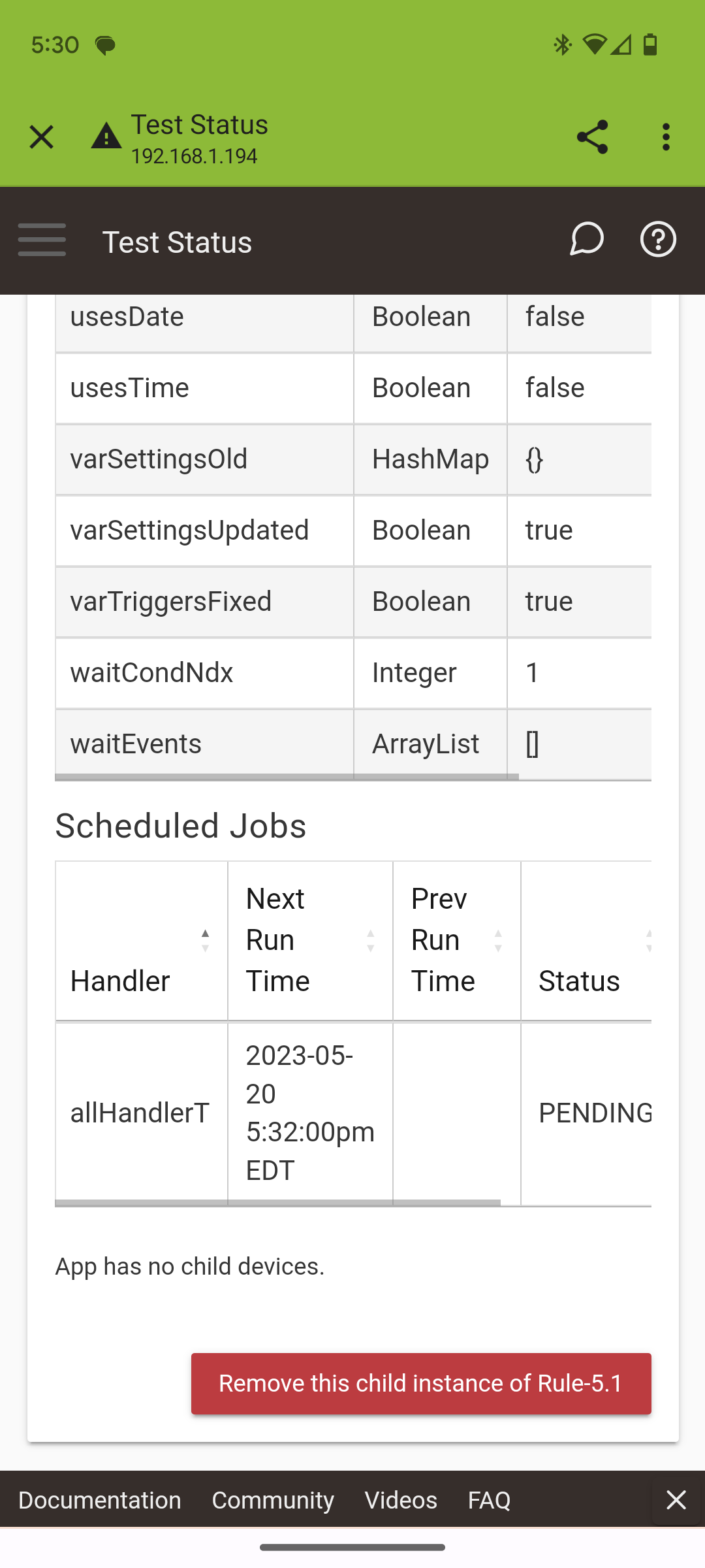 Migrated from c7 to c8 and time triggers stopped working - 🛎️ Get Help - Hubitat